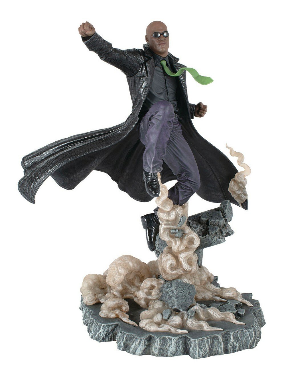 The Matrix Gallery: Morpheus Deluxe PVC Statue - PVC Figurer - Tintin ...