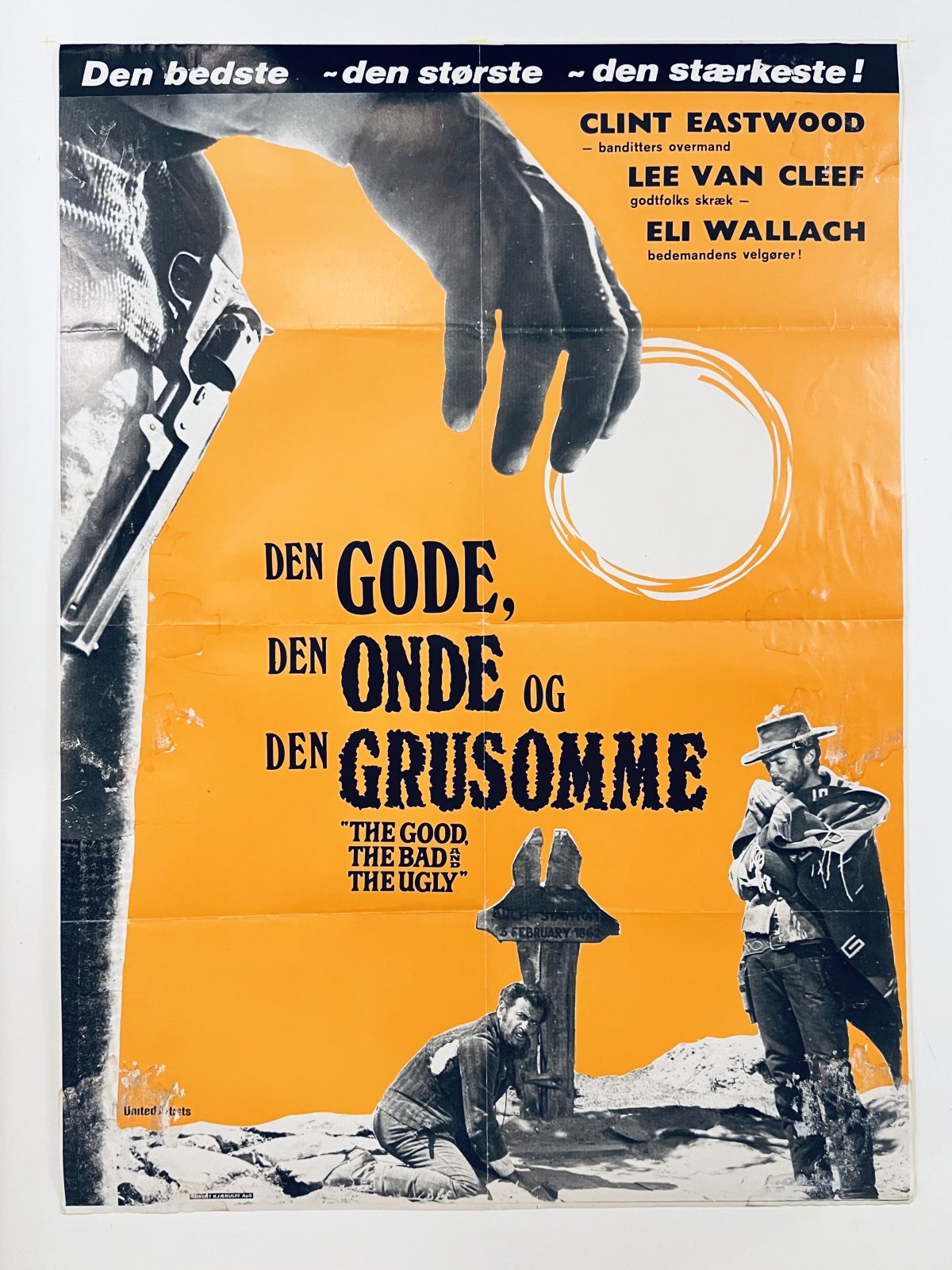 Den Gode, Den Onde Og Den Grusomme - Western - FilmPlakaten.Com