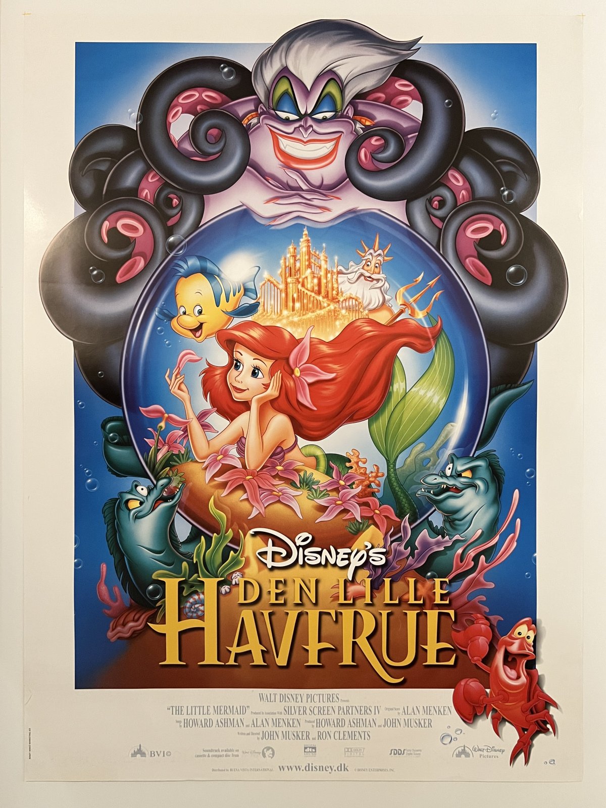 Den Lille Havfrue - Disney - FilmPlakaten.Com