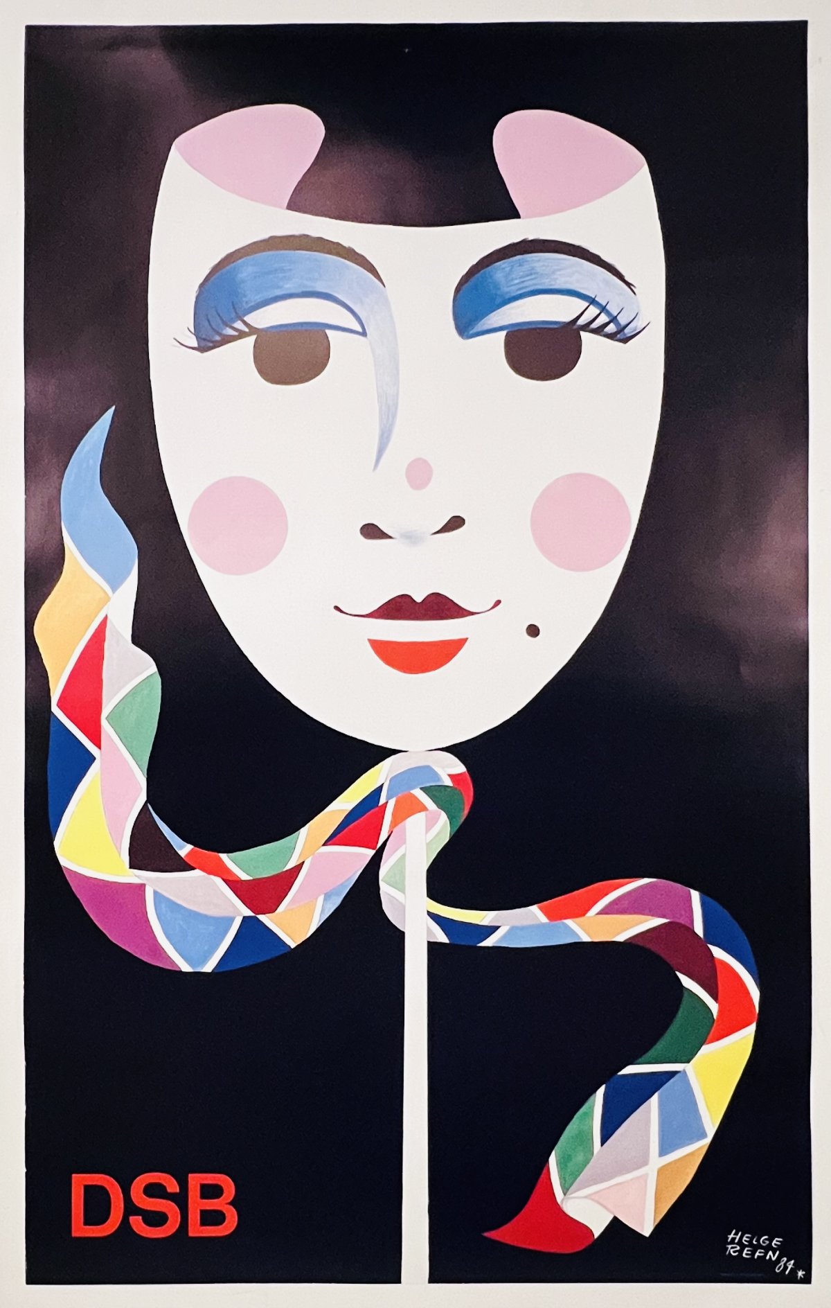 Original Plakat - DSB - Helge Refn 84 - DSB - FilmPlakaten.Com