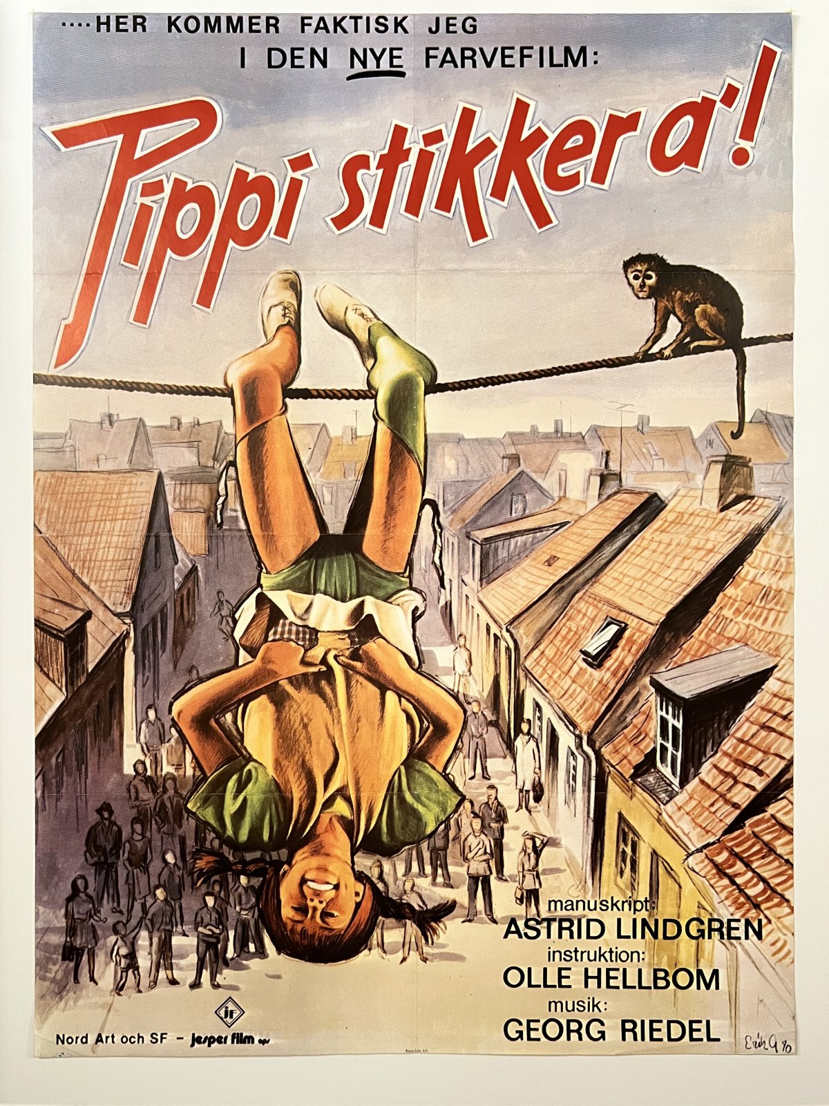 Pippi stikker a'! - Tegne- & Familiefilm - FilmPlakaten.Com