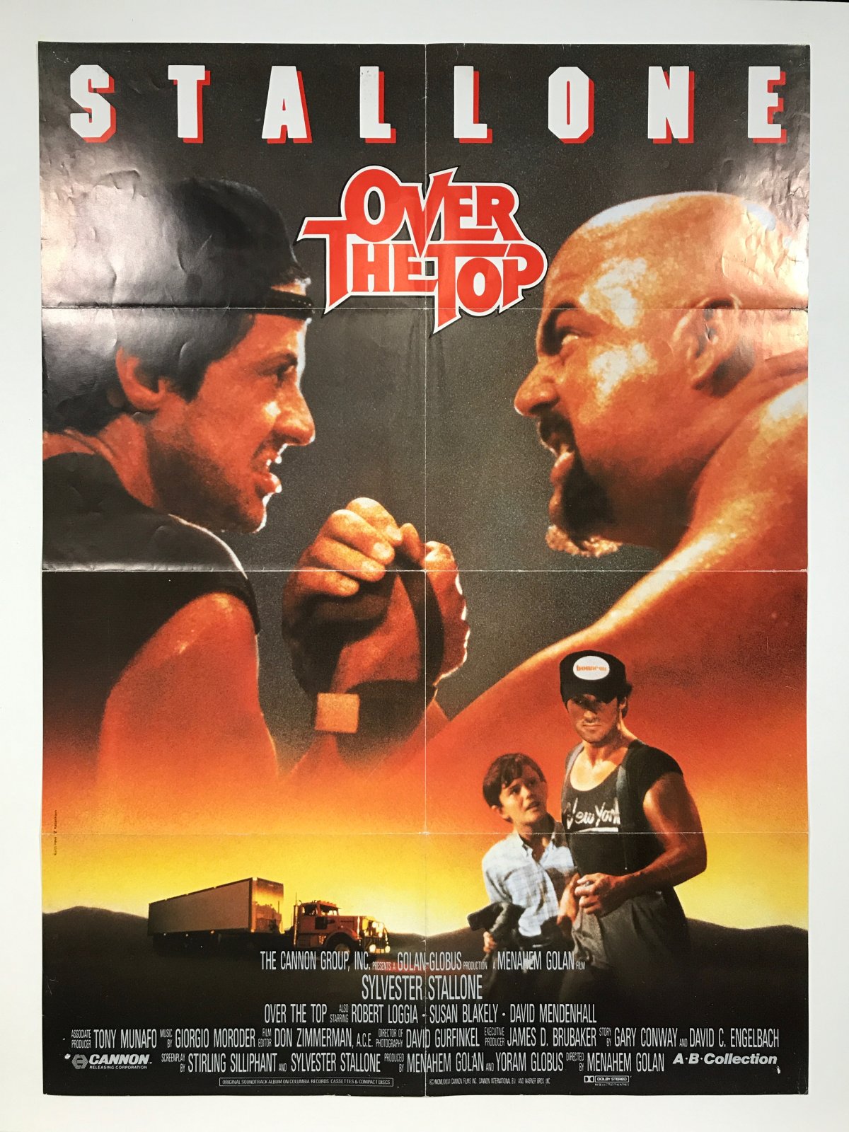 Over the top - 80'erne - FilmPlakaten.Com