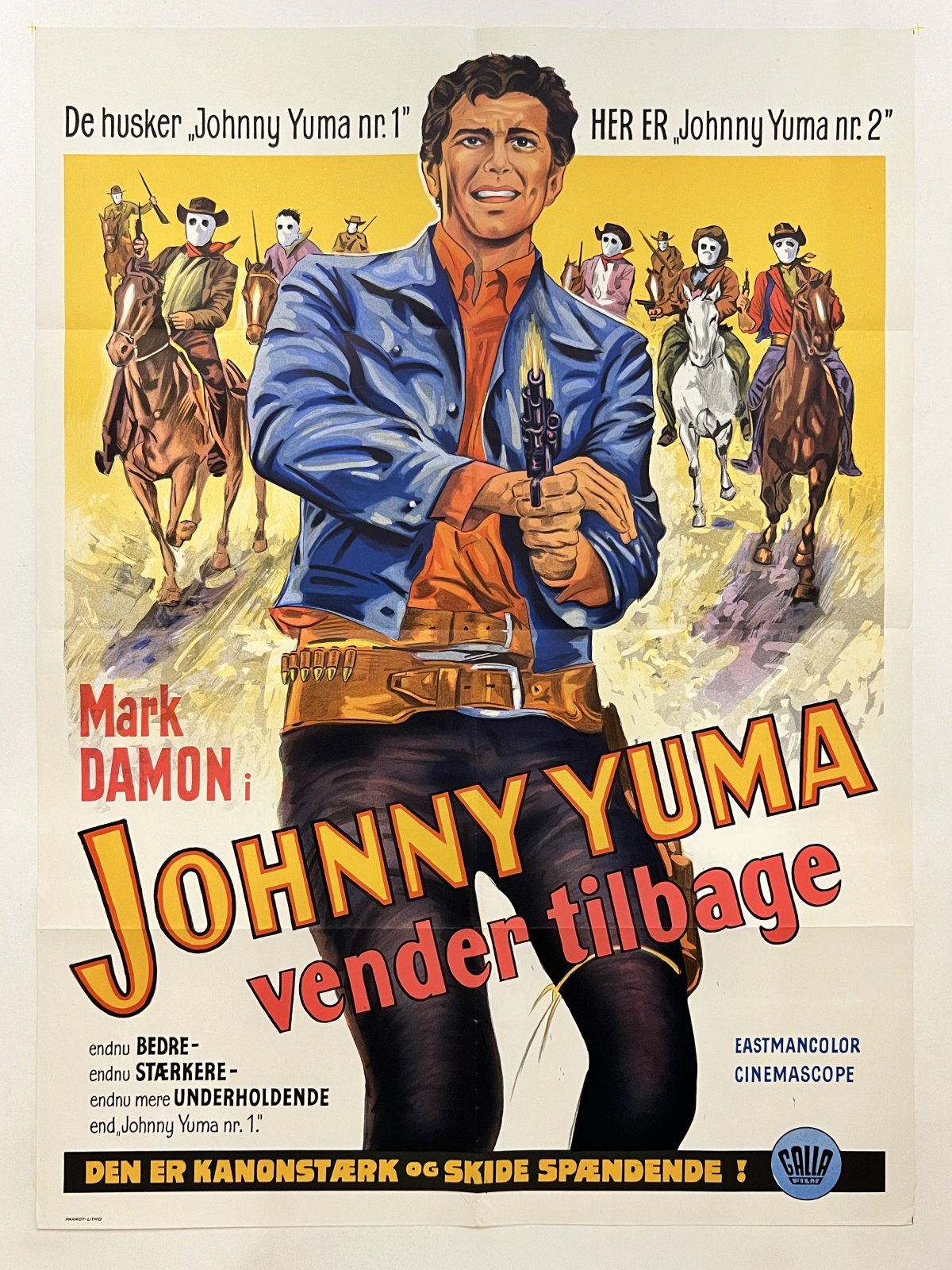 Johnny Yuma Vender Tilbage - Western - FilmPlakaten.Com
