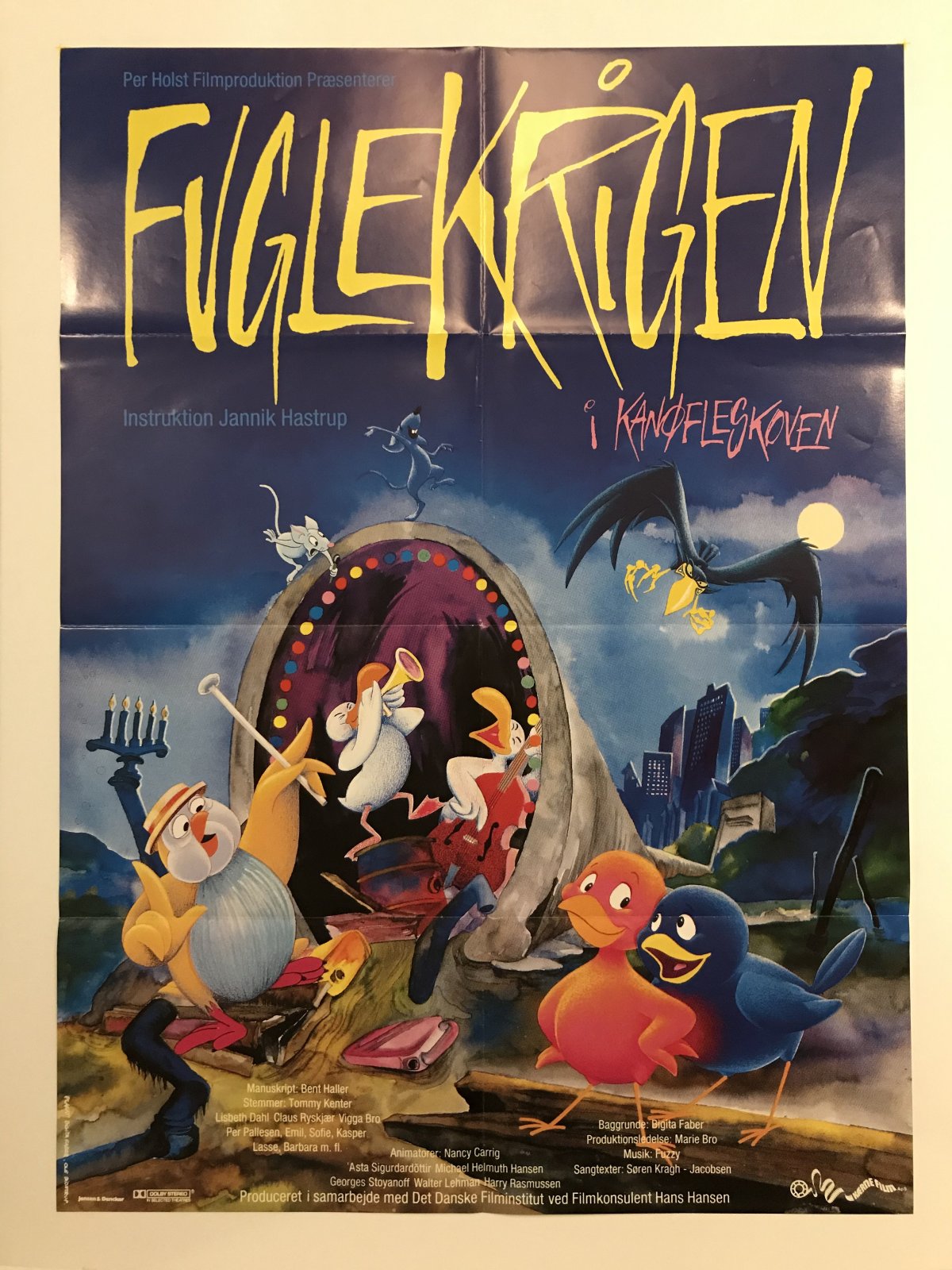 Fuglekrigen i Kanøfleskoven - Tegne- & Familiefilm - FilmPlakaten.Com