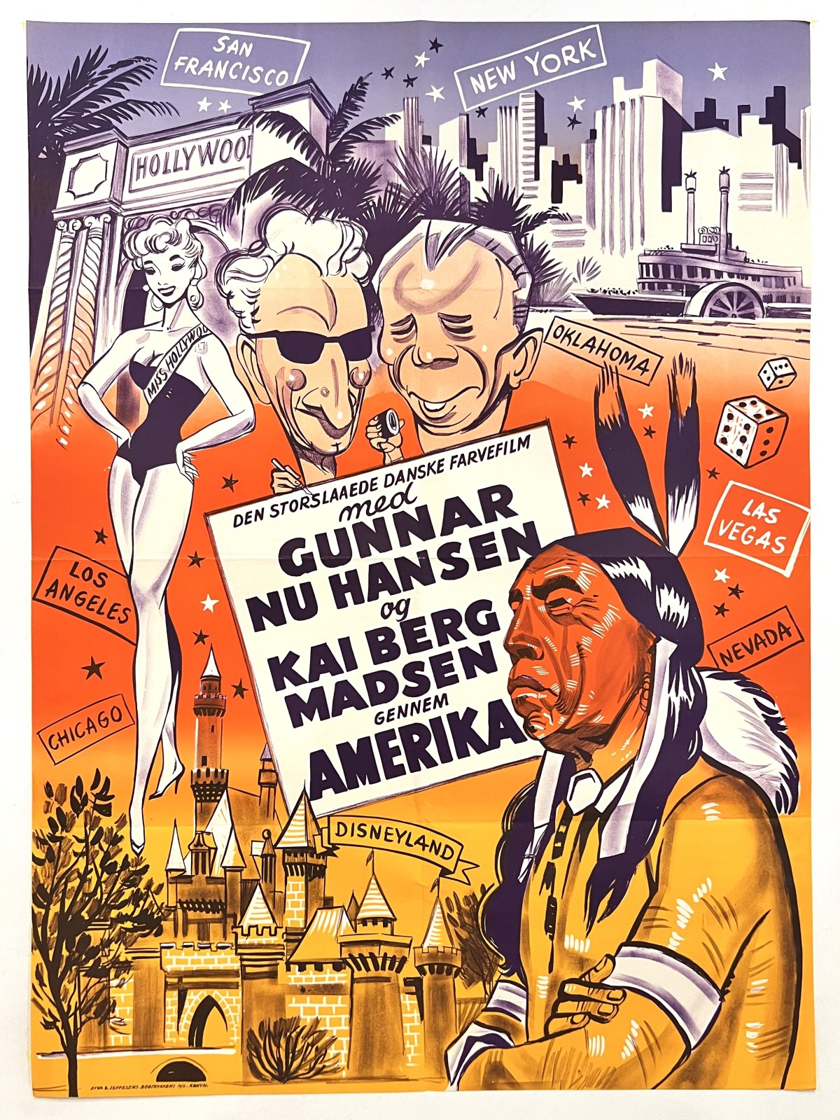 Med Gunnar Nu Hansen Og Kai Berg Madsen Gennem Amerika - Sidste Nyt - FilmPlakaten.Com