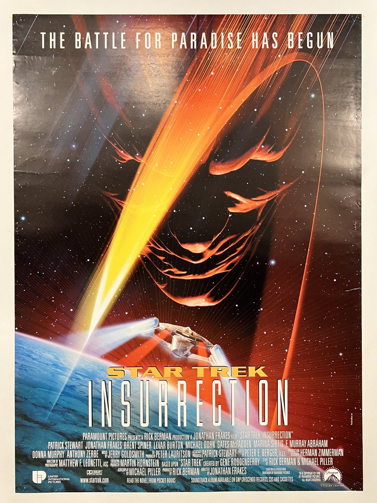 Star Trek Insurrection - 90'erne - FilmPlakaten.Com