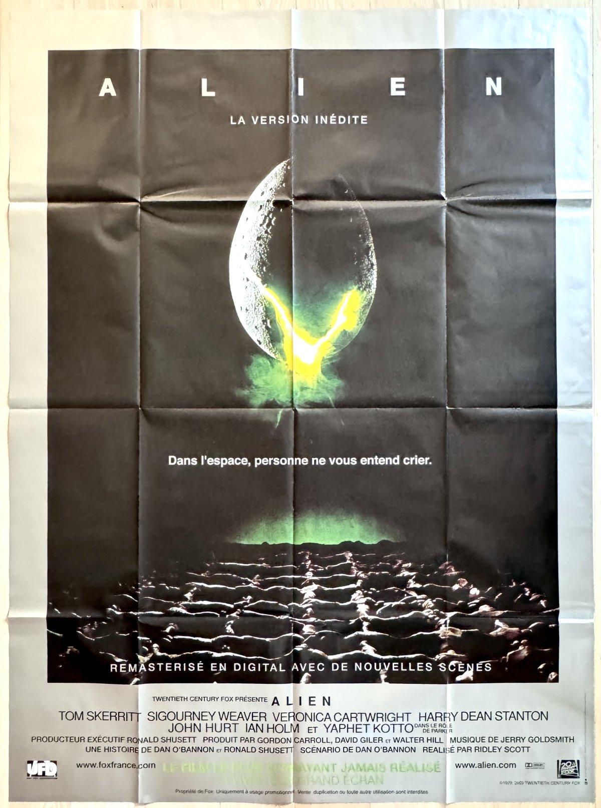 Alien Den 8. Passager - Franske - FilmPlakaten.Com