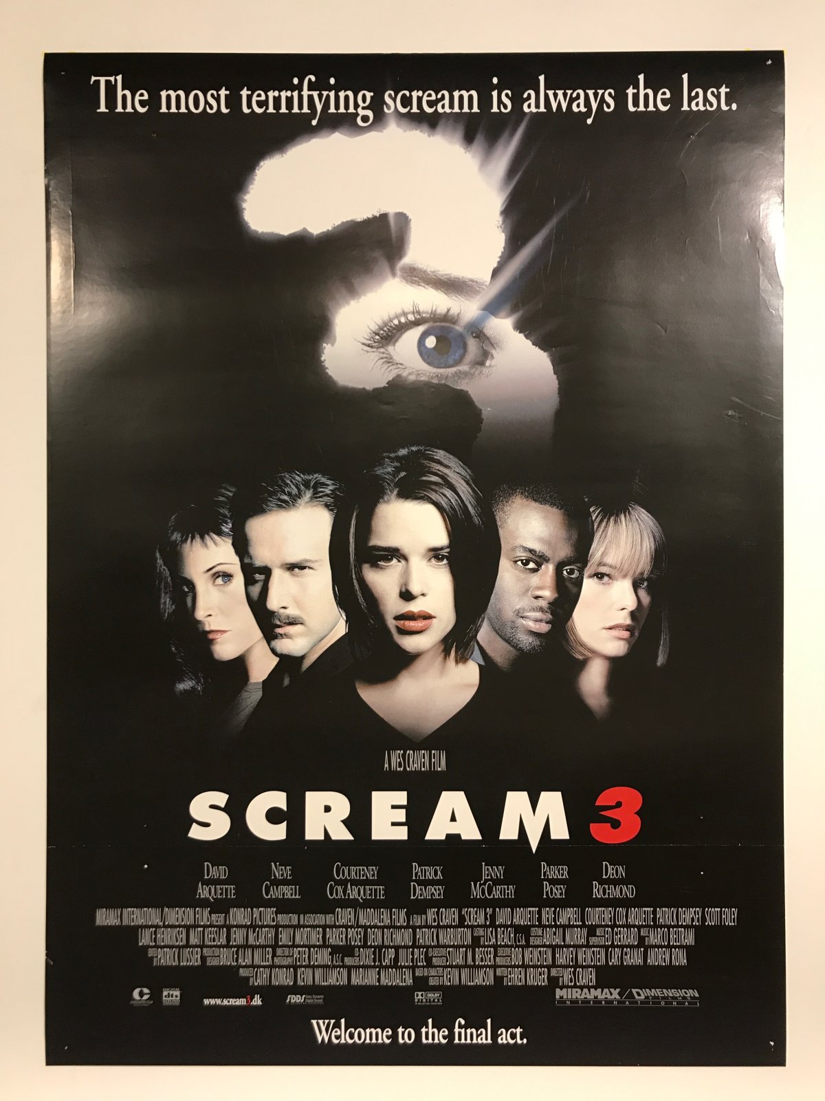 Scream 3 - 00'erne - FilmPlakaten.Com