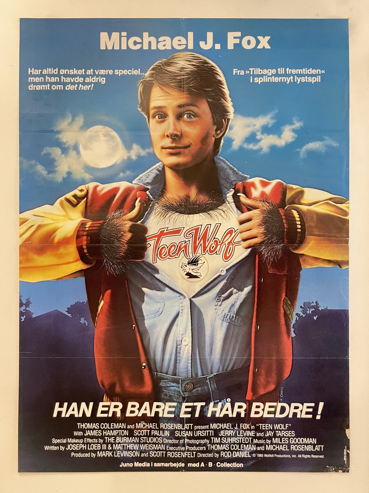 Teen Wolf - 80'erne - FilmPlakaten.Com