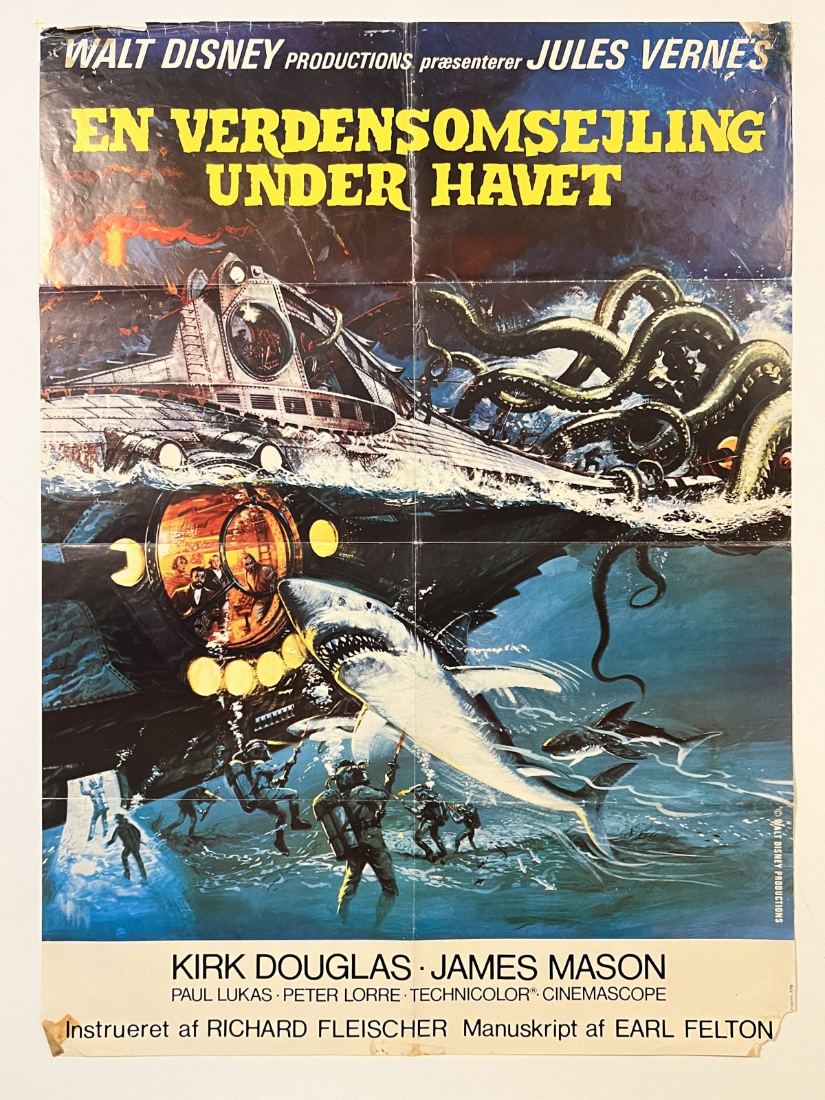 En verdensomsejling under havet - Eventyrfilm - FilmPlakaten.Com