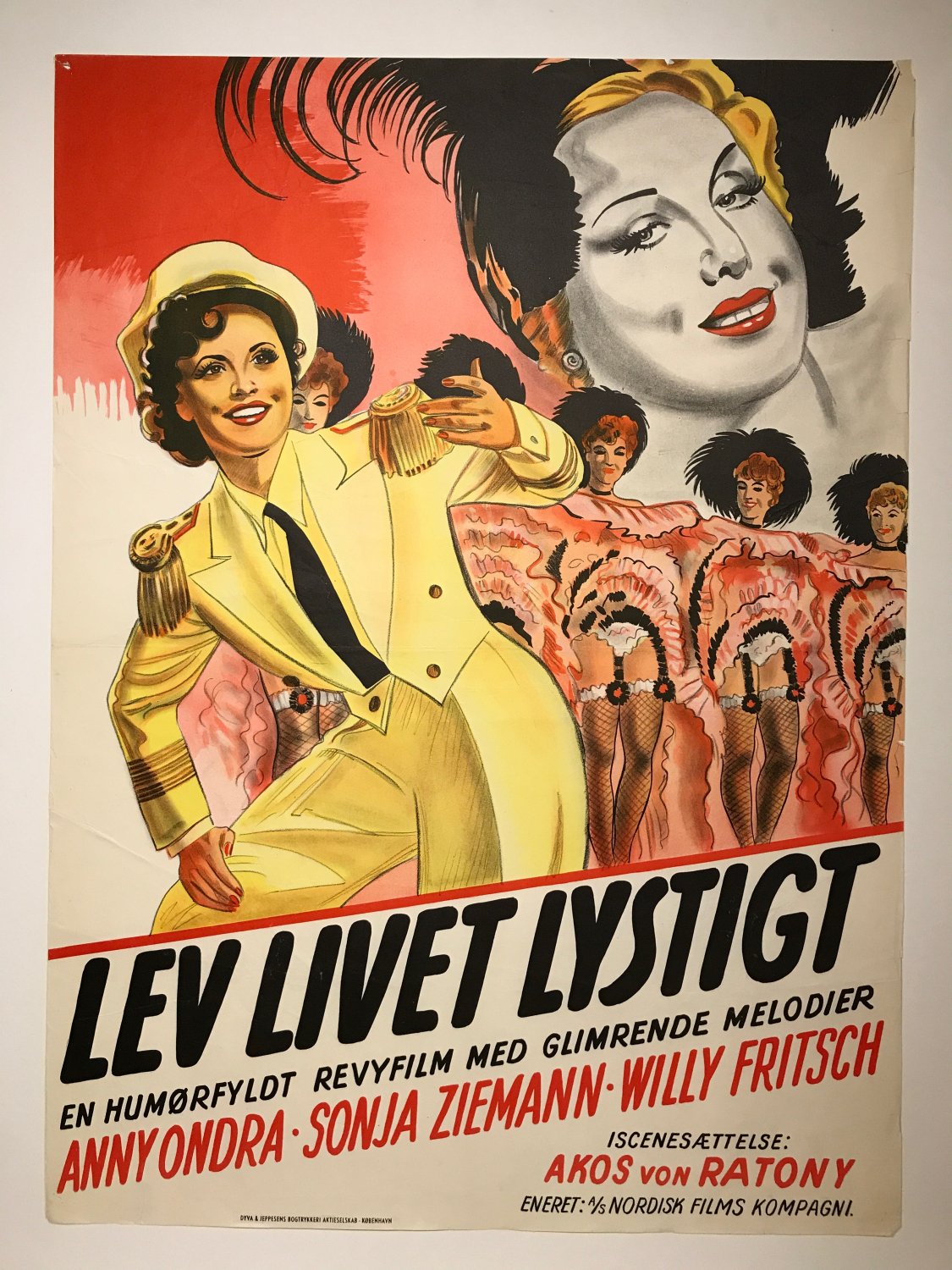 Lev Livet Lystigt - Musical / Musikfilm - FilmPlakaten.Com