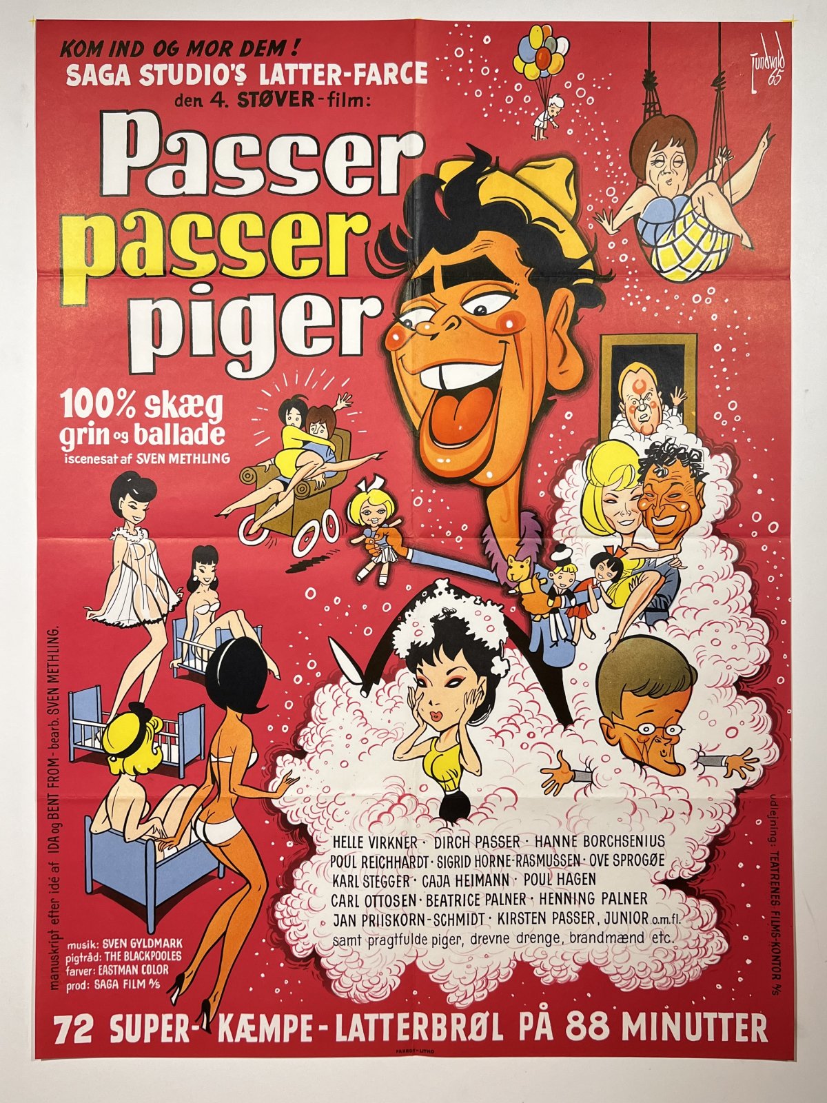Passer passer piger - Dirch Passer - FilmPlakaten.Com