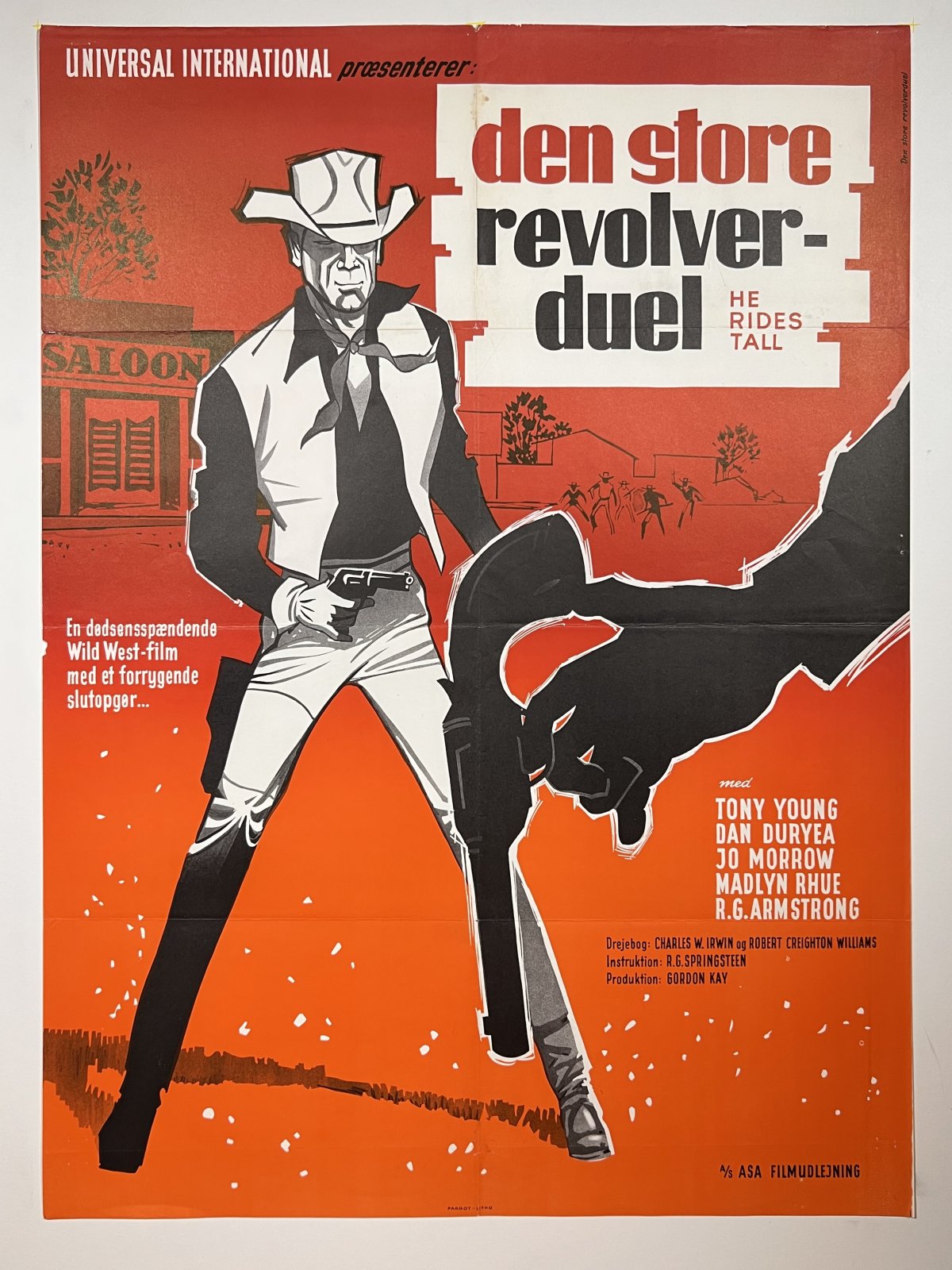 Den Store Revolver Duel - Western - FilmPlakaten.Com