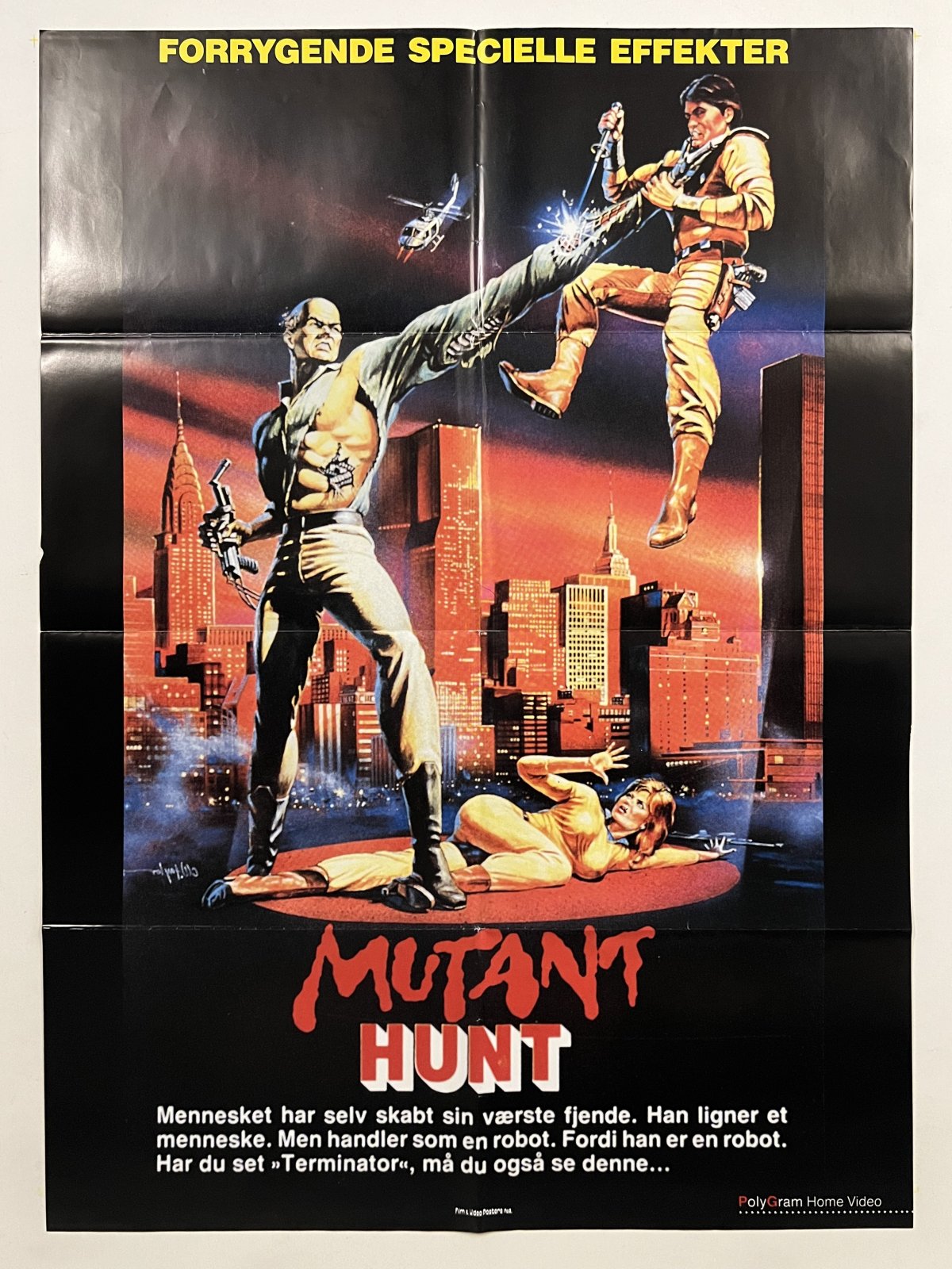 Mutant Hunt - VIDEO & DVD Plakater - FilmPlakaten.Com