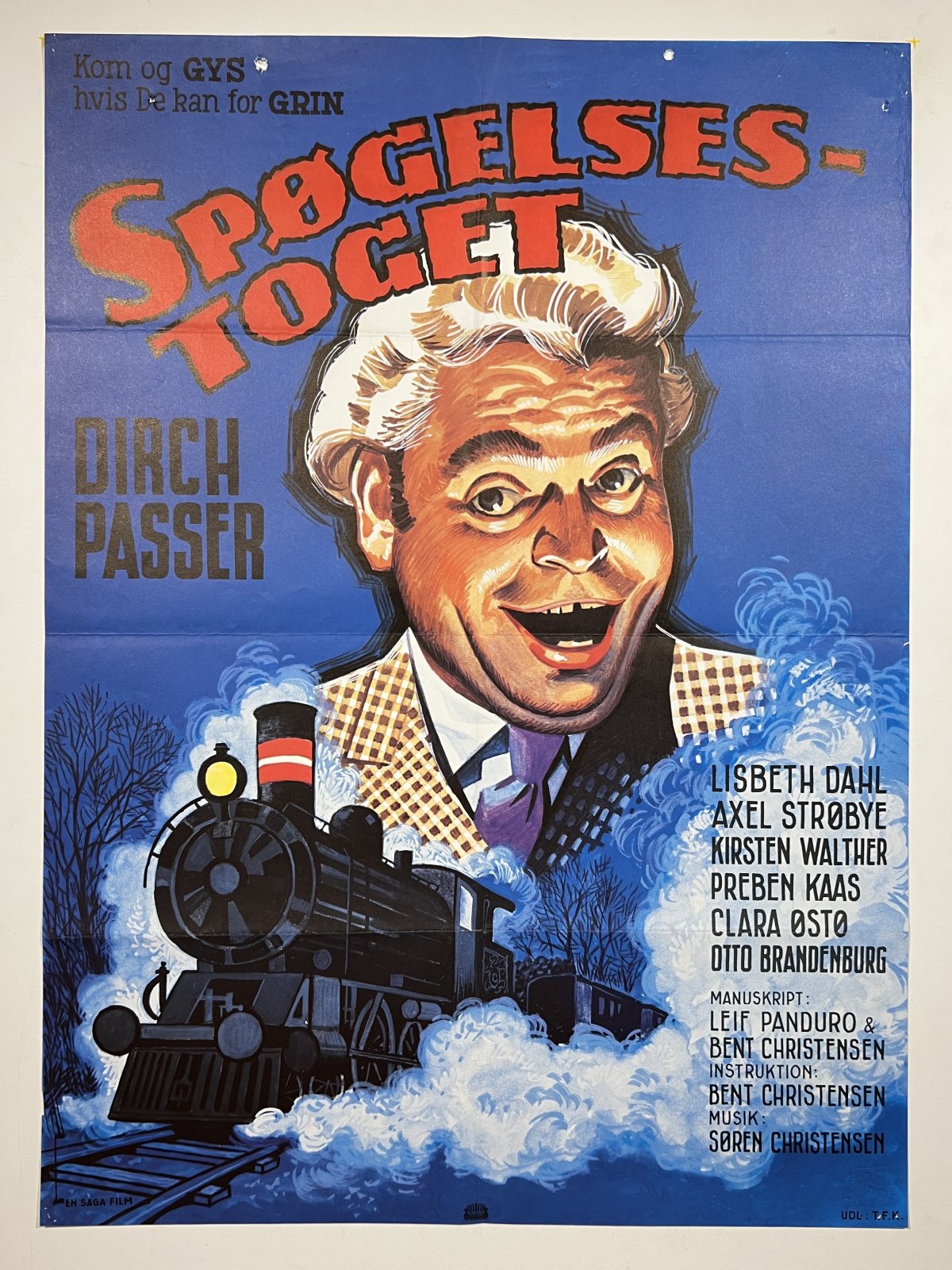Spøgelsestoget - Dirch Passer - FilmPlakaten.Com
