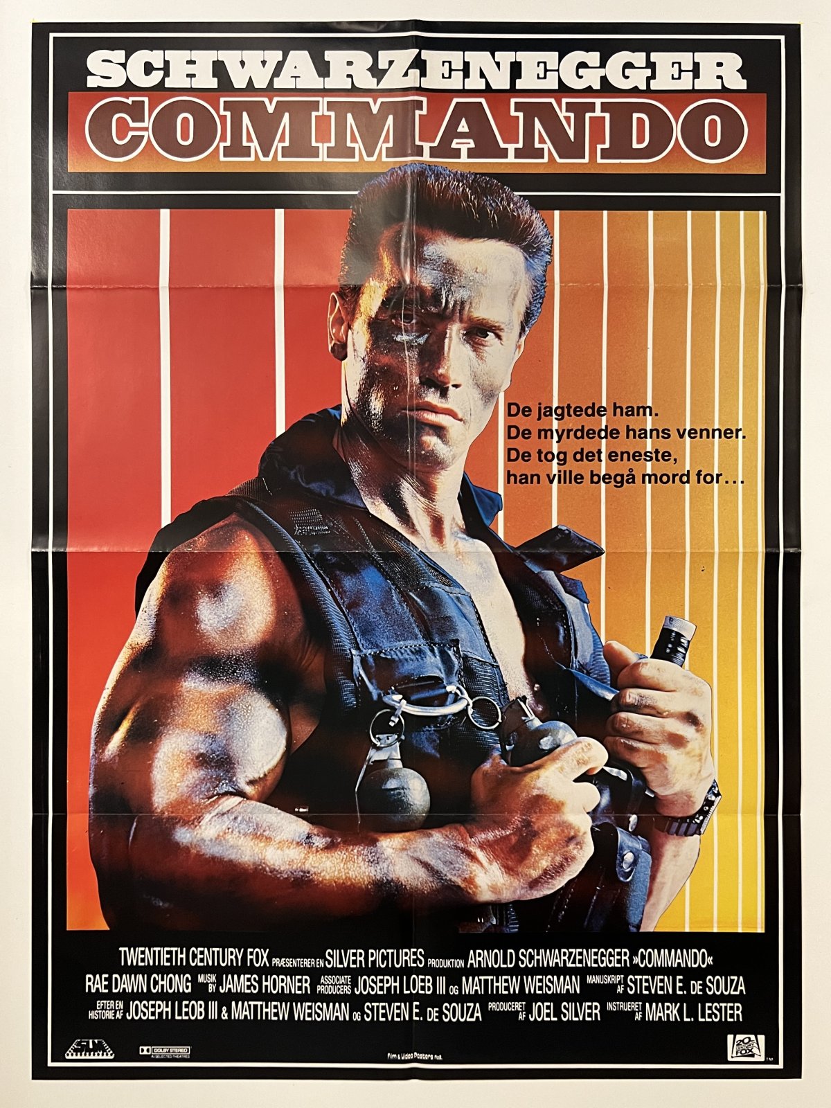 Commando - 80'erne - FilmPlakaten.Com